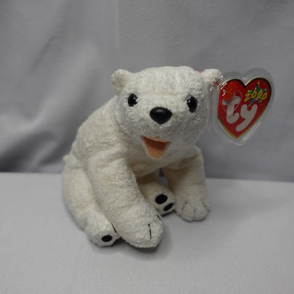 Ty | Toys | Vintage Ty Beanie Babies Aurora Polar Bear Style 427 | Poshmark